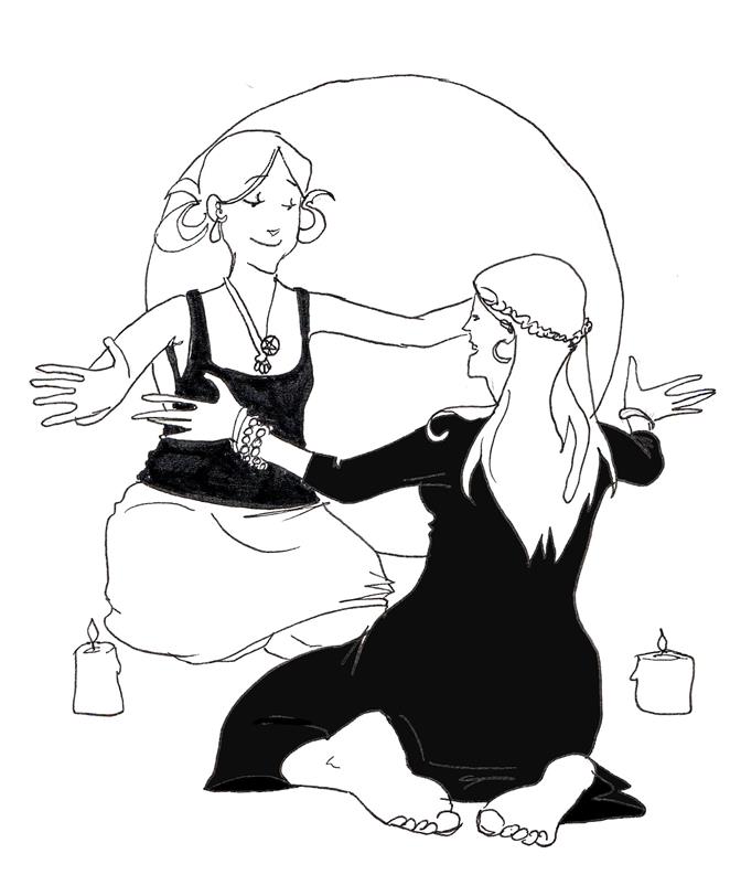 Two witches doing magic together – The LeEMS Machine